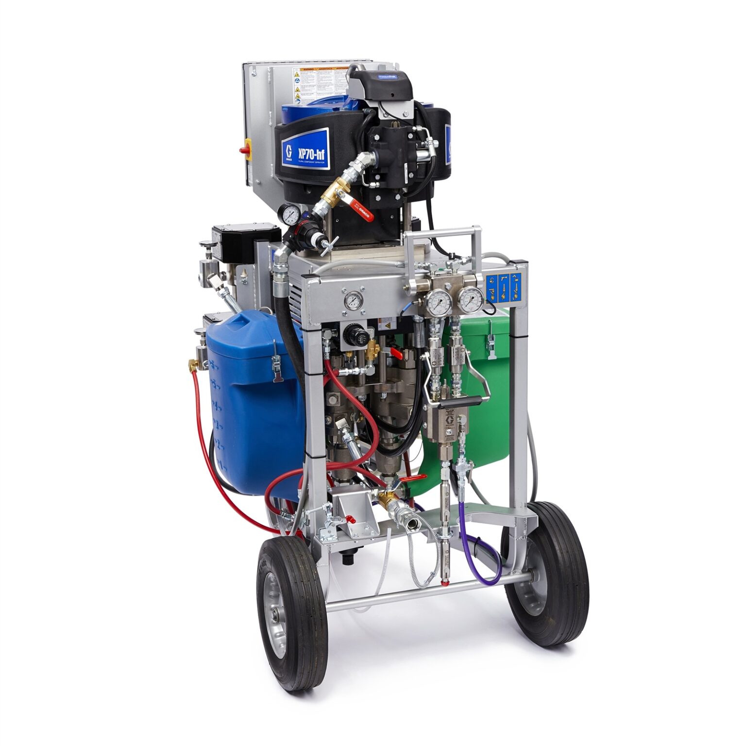 Paquete completo de pulverización no peligrosa XP70-hf - Equipsa Graco