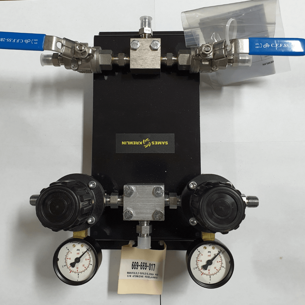 Sames Kremlin 669 669 017 MANIFOLD 2 GUN SS 2000 PSI