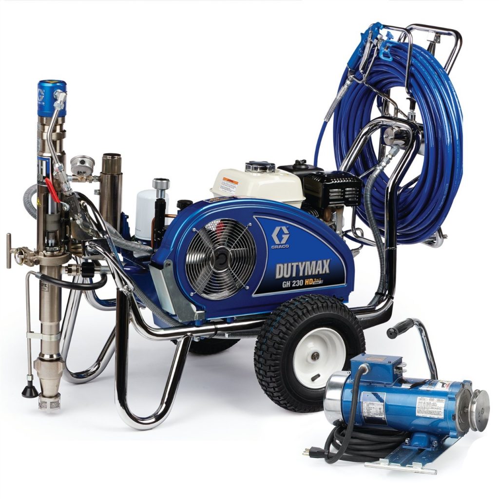 Graco DutyMax GH 230 HD 3-in-1 ProContractor Series Convertible Gas ...