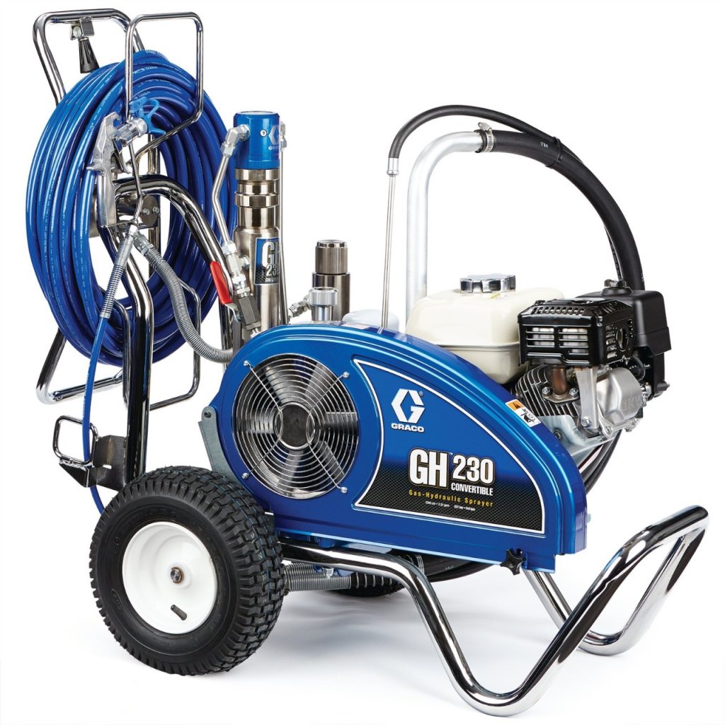 Graco GH 230 Convertible ProContractor Series Gas Hydraulic Airless ...