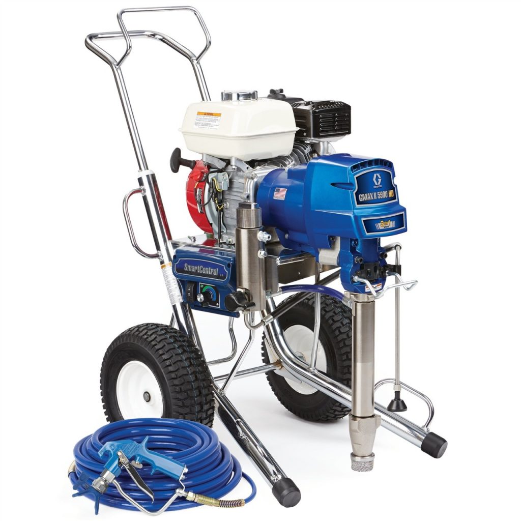 Graco GMAX II 5900 HD 3-in-1 Standard Series Gas Airless Sprayer 17E839 ...