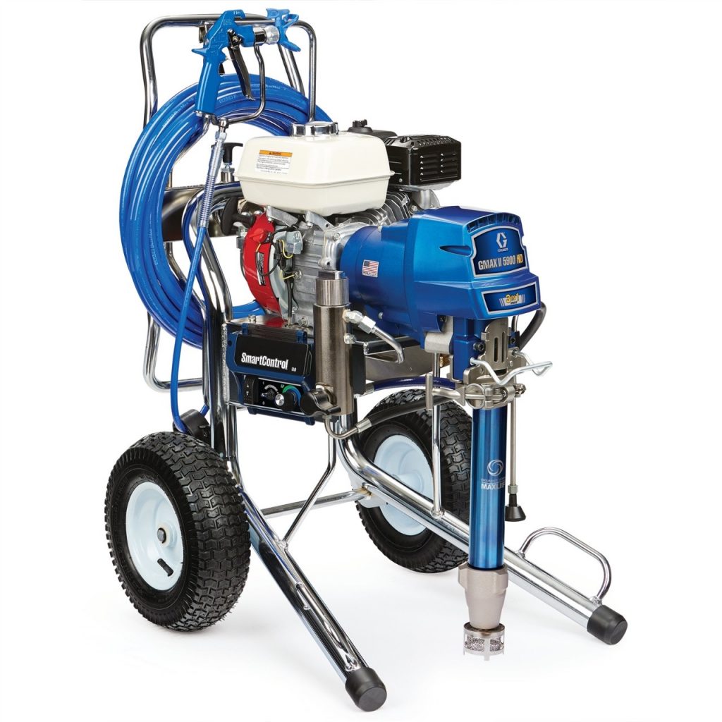 Graco GMAX II 5900 HD 3-in-1 ProContractor Series Gas Airless Sprayer ...