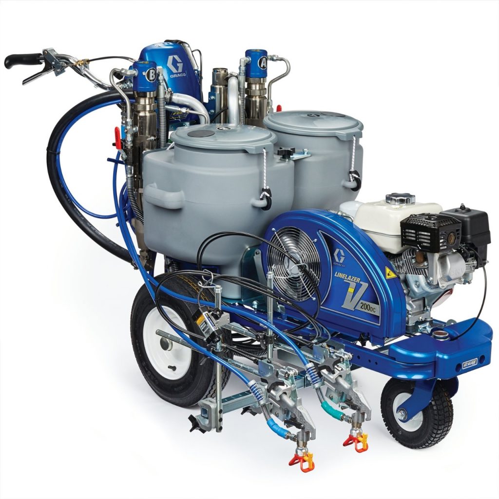 Graco LineLazer V 200DC HP Automatic Series Airless Line Striper 2 Auto ...