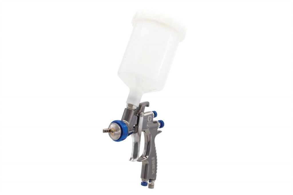 Graco Finex Air Spray Gravity Feed Gun HVLP 0.059 in (1.5 mm) needle ...