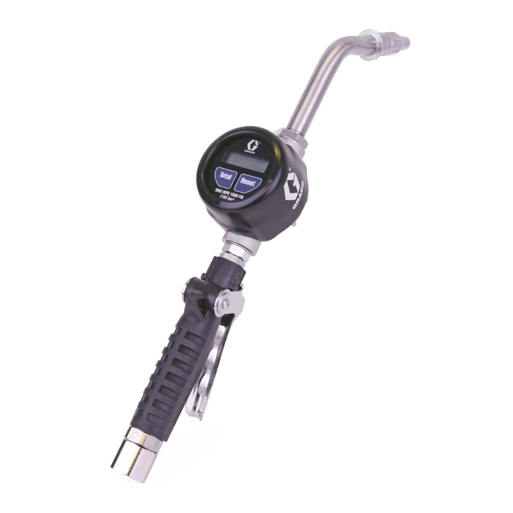 Graco EM8 Electronic Manual Oil/Antifreeze Meter - Rigid Extension - 1/ ...