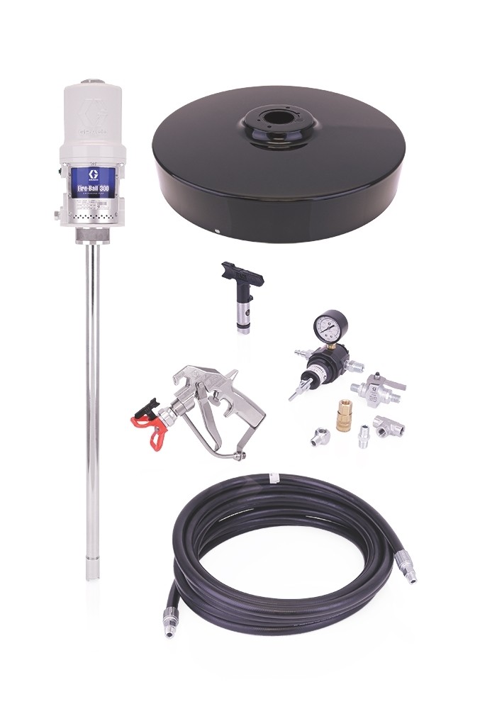 Graco Fire-Ball® 300 Series 15:1 Undercoating 400 lb. (181 kg) Pump ...
