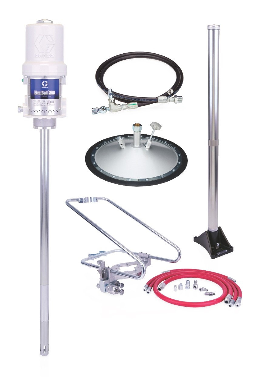 Graco Fire-Ball® 300 Series 50:1 400 lb. (181 kg) Grease Pump ...