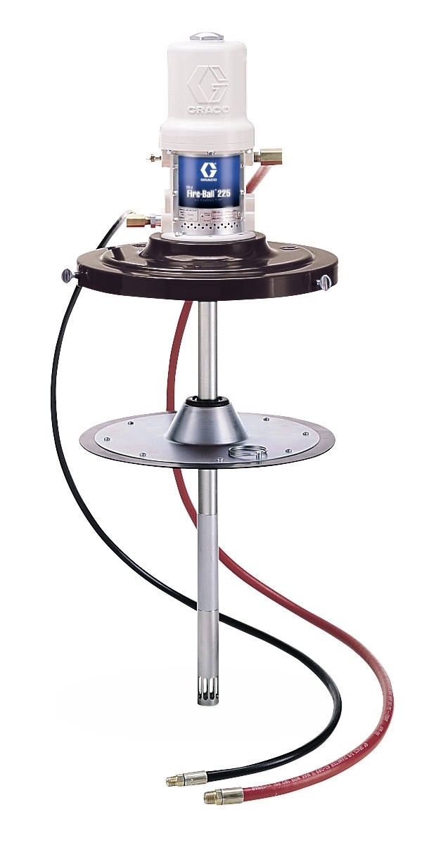 Graco Mini Fire-Ball® 225 50:1 120 lb. (54 kg) Grease Pump - Stationary ...