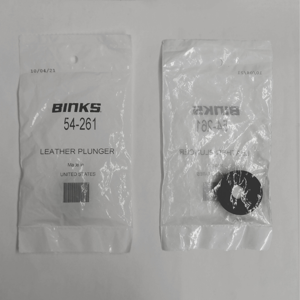 BINKS 54 261 LEATHER PLUNGER
